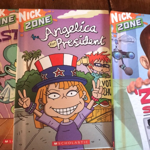 Nickelodeon | Other | Set Of 9 Hardcover Books From Nick Zone Euc ...